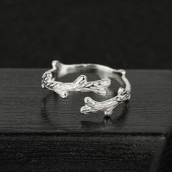 REVITALIZED | Jewelry | 32 Silver Branch Ring | Poshmark
